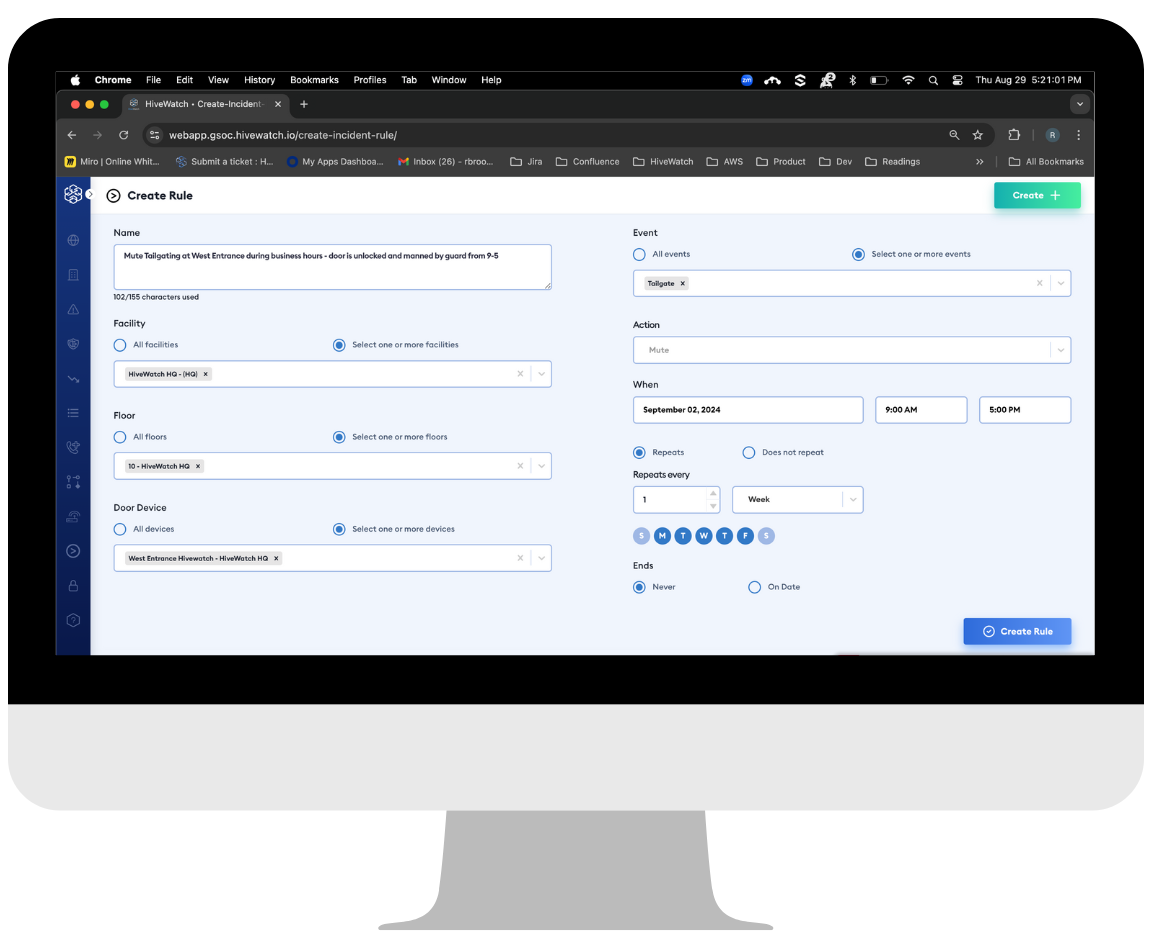 HiveWatch® GSOC Operating System